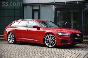 Red Audi A6 2019 in Tukums, with an engine capacity of 2.00 L and mileage of 124 thousand km for 28990 €, photo 3 on AUTOMOTO.COM.LV