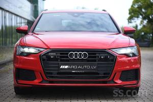 Red Audi A6 2019 in Tukums, with an engine capacity of 2.00 L and mileage of 124 thousand km for 28990 €, photo 7 on AUTOMOTO.COM.LV