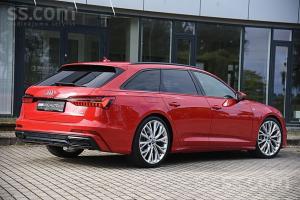 Red Audi A6 2019 in Tukums, with an engine capacity of 2.00 L and mileage of 124 thousand km for 28990 €, photo 10 on AUTOMOTO.COM.LV