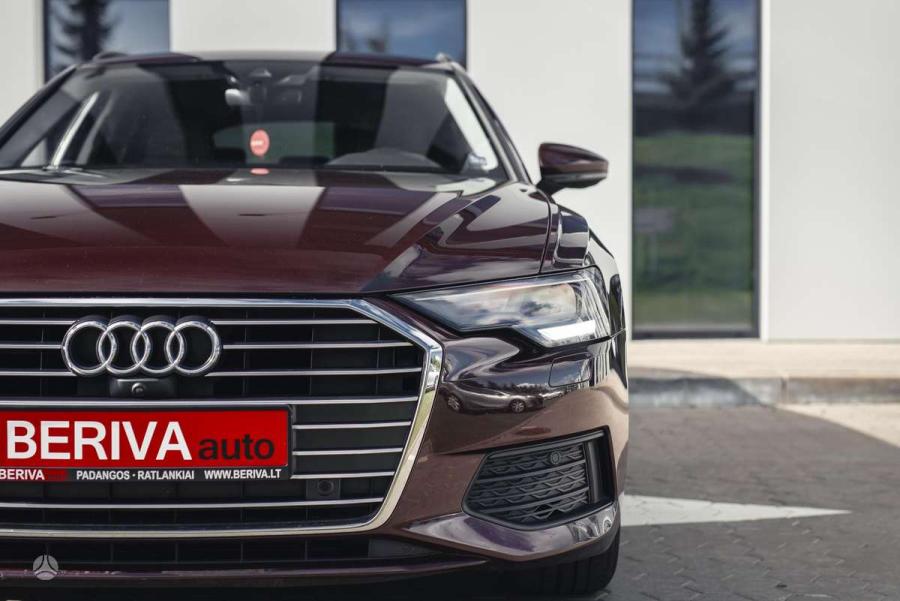 Red Audi A6 2019 in Vilnius, with an engine capacity of 1.97 L and mileage of 239 thousand km for 18490 €, photo 5 on AUTOMOTO.COM.LV