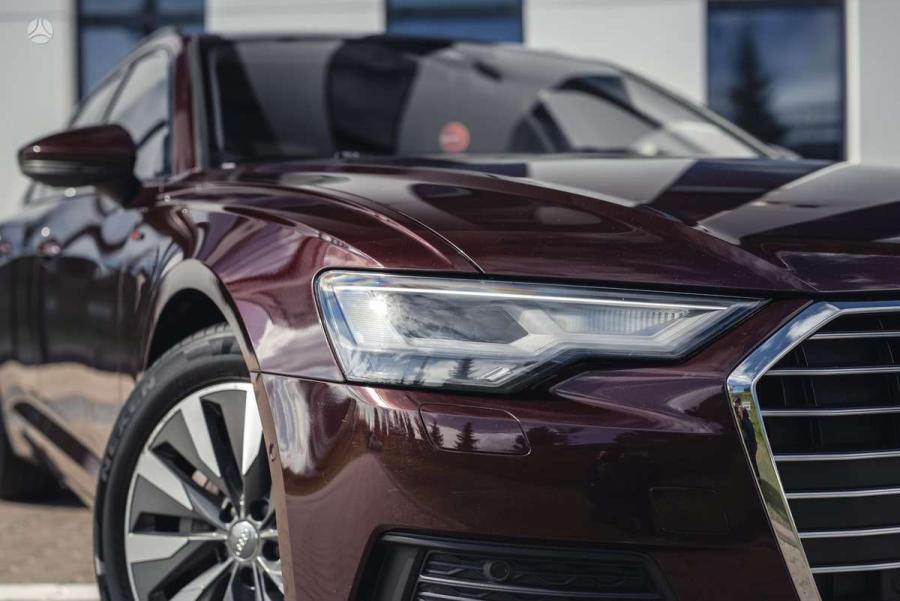 Red Audi A6 2019 in Vilnius, with an engine capacity of 1.97 L and mileage of 239 thousand km for 18490 €, photo 8 on AUTOMOTO.COM.LV