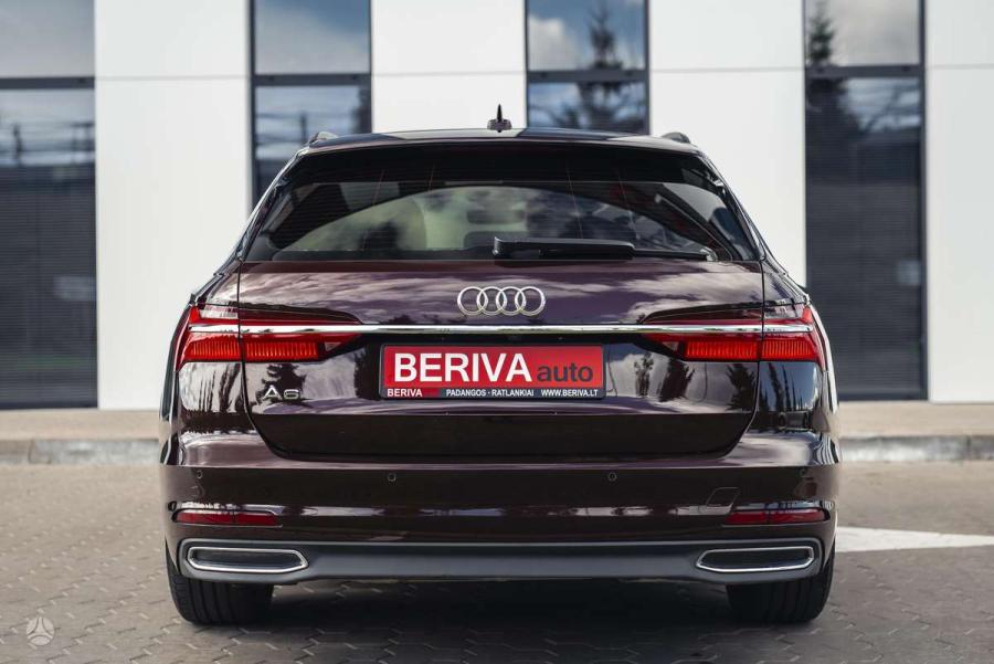 Red Audi A6 2019 in Vilnius, with an engine capacity of 1.97 L and mileage of 239 thousand km for 18490 €, photo 11 on AUTOMOTO.COM.LV