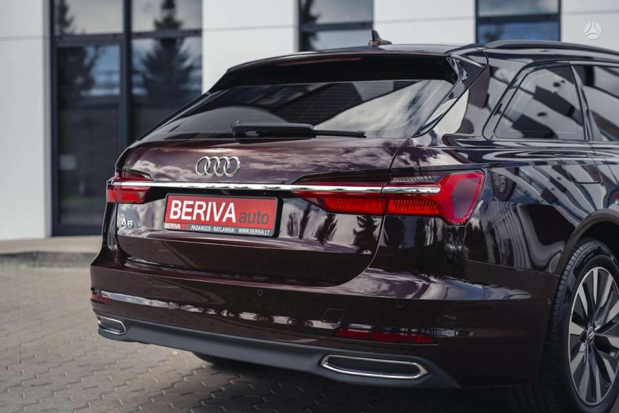 Red Audi A6 2019 in Vilnius, with an engine capacity of 1.97 L and mileage of 239 thousand km for 18490 €, photo 13 on AUTOMOTO.COM.LV