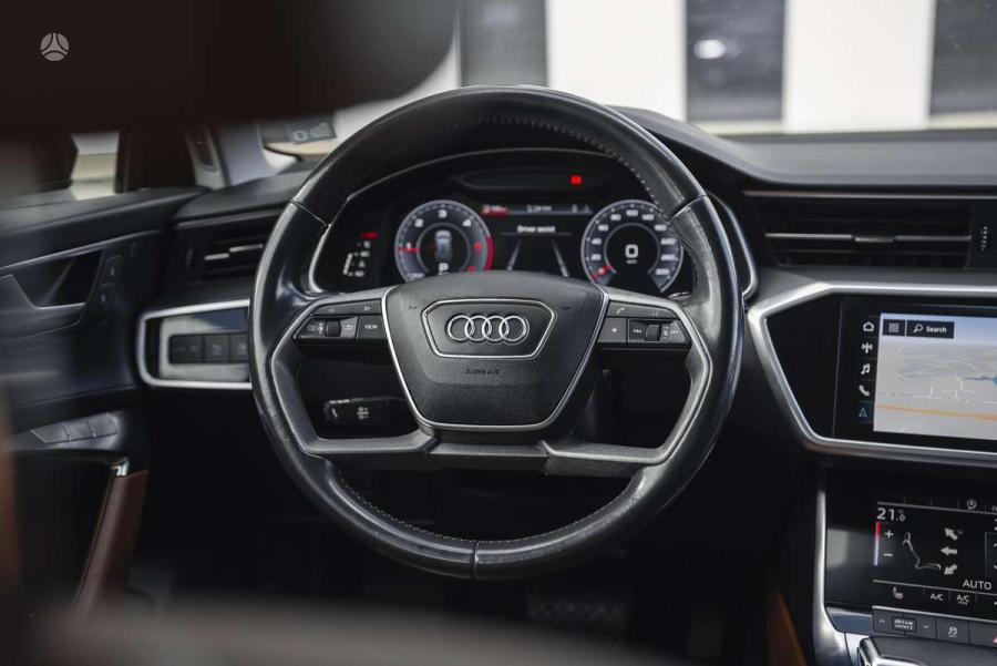 Red Audi A6 2019 in Vilnius, with an engine capacity of 1.97 L and mileage of 239 thousand km for 18490 €, photo 29 on AUTOMOTO.COM.LV