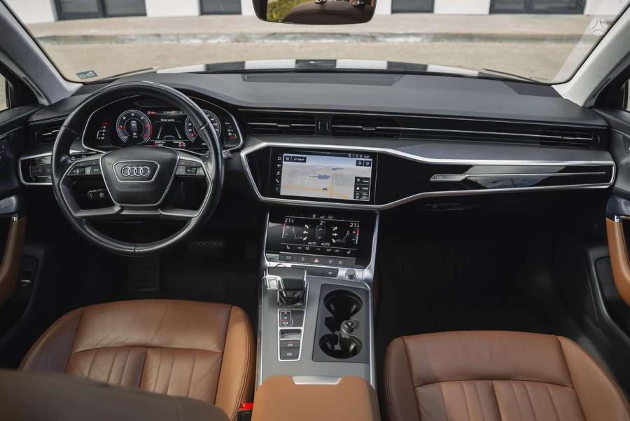 Red Audi A6 2019 in Vilnius, with an engine capacity of 1.97 L and mileage of 239 thousand km for 18490 €, photo 30 on AUTOMOTO.COM.LV