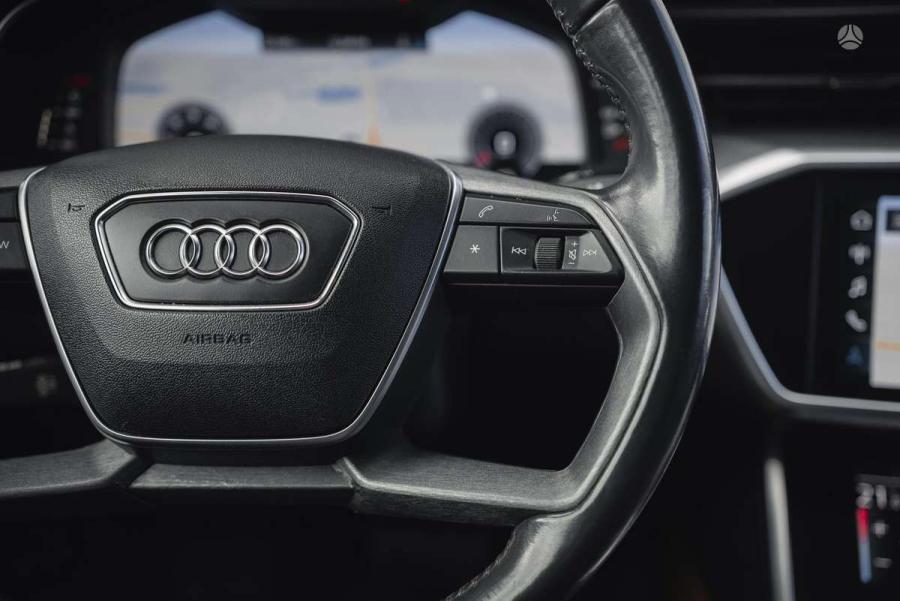 Red Audi A6 2019 in Vilnius, with an engine capacity of 1.97 L and mileage of 239 thousand km for 18490 €, photo 35 on AUTOMOTO.COM.LV