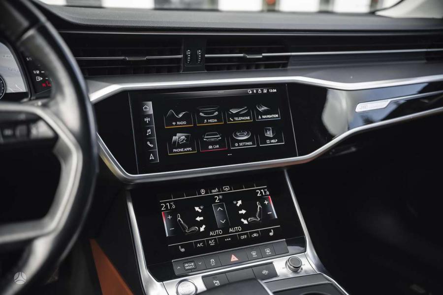 Red Audi A6 2019 in Vilnius, with an engine capacity of 1.97 L and mileage of 239 thousand km for 18490 €, photo 42 on AUTOMOTO.COM.LV