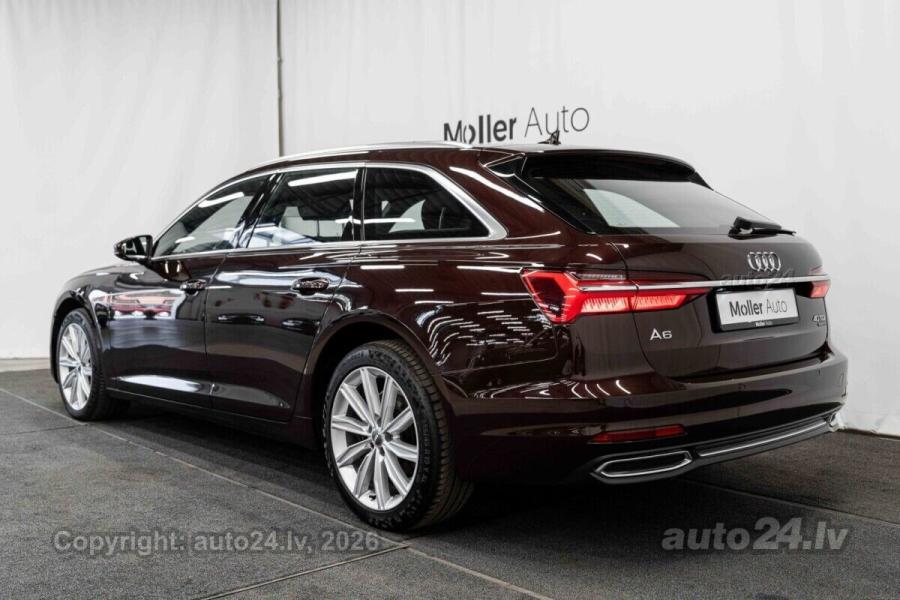Red Audi A6 2020 in Tallinn, with an engine capacity of 2.00 L and mileage of 71 thousand km for 29900 €, photo 4 on AUTOMOTO.COM.LV