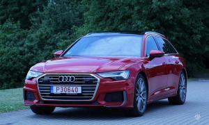 Red Audi A6 2022 in Vilnius, with an engine capacity of 1.98 L and mileage of 139 thousand km for 31900 €, photo 4 on AUTOMOTO.COM.LV