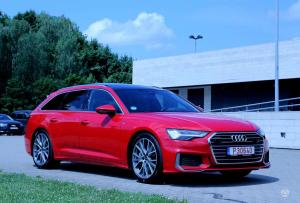 Red Audi A6 2022 in Vilnius, with an engine capacity of 1.98 L and mileage of 139 thousand km for 31900 €, photo 14 on AUTOMOTO.COM.LV