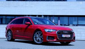 Red Audi A6 2022 in Vilnius, with an engine capacity of 1.98 L and mileage of 139 thousand km for 31900 €, photo 18 on AUTOMOTO.COM.LV