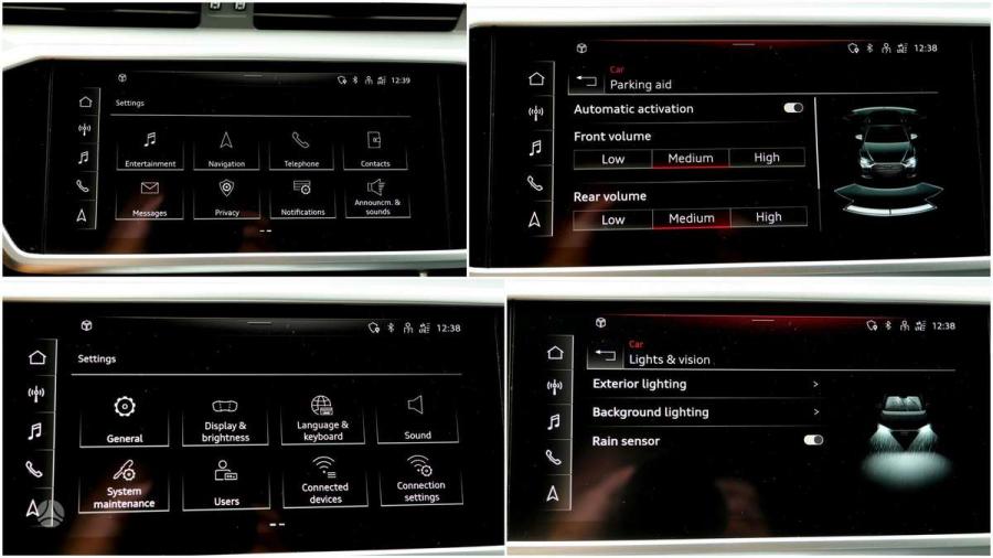 Red Audi A6 2022 in Vilnius, with an engine capacity of 1.98 L and mileage of 139 thousand km for 31900 €, photo 19 on AUTOMOTO.COM.LV