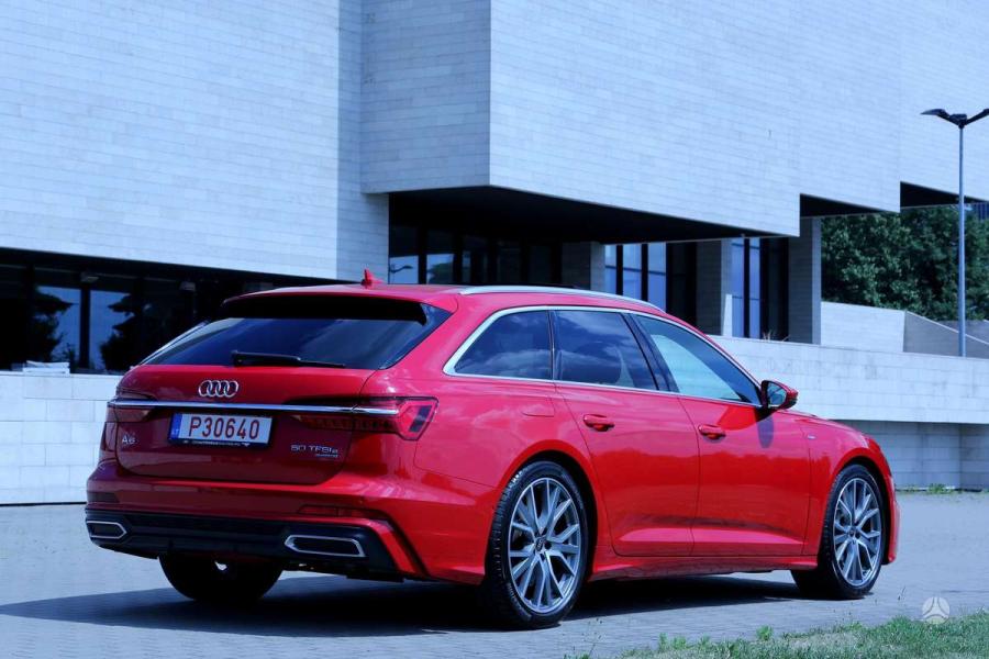 Red Audi A6 2022 in Vilnius, with an engine capacity of 1.98 L and mileage of 139 thousand km for 31900 €, photo 20 on AUTOMOTO.COM.LV