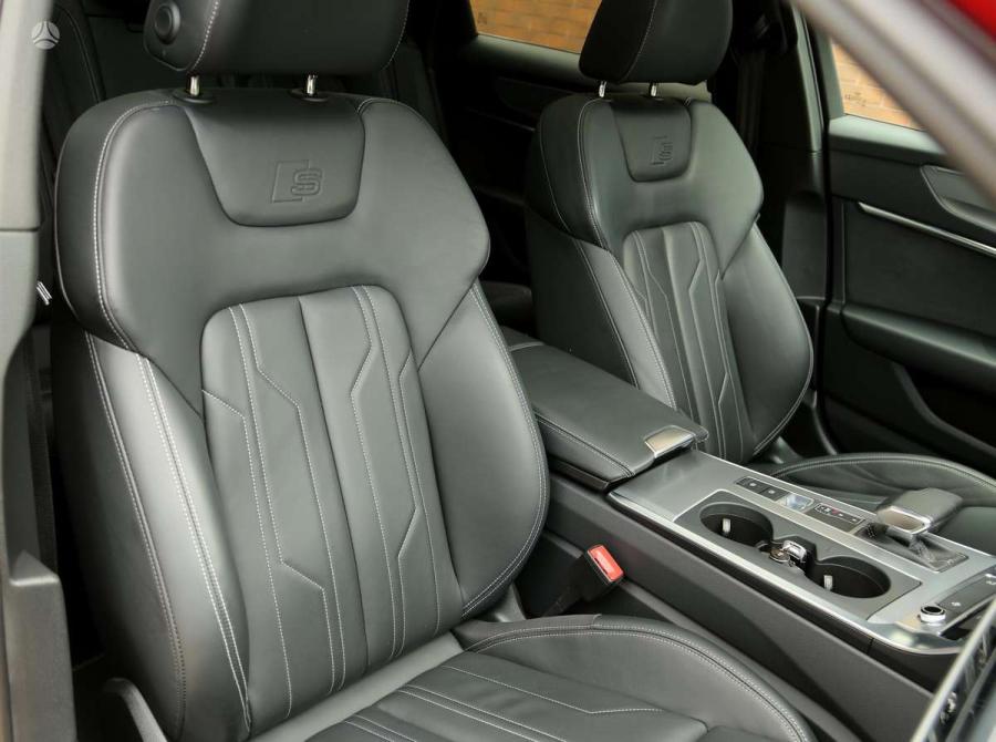 Red Audi A6 2022 in Vilnius, with an engine capacity of 1.98 L and mileage of 139 thousand km for 31900 €, photo 32 on AUTOMOTO.COM.LV
