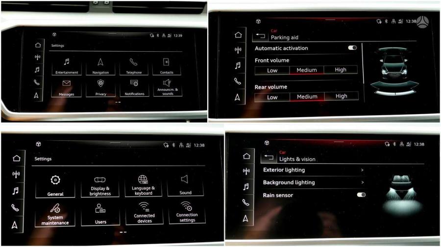 Sarkans Audi A6 2022 Viļņa, ar dzinēja tilpumu 1.98 L un nobraukumu 139 tūkst. km par 31990 €, foto 29 vietnē AUTOMOTO.COM.LV
