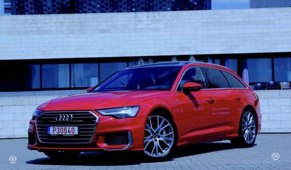 Red Audi A6 2022 in Vilnius, with an engine capacity of 1.98 L and mileage of 139 thousand km for 32400 €, photo 1 on AUTOMOTO.COM.LV