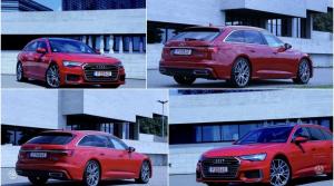 Red Audi A6 2022 in Vilnius, with an engine capacity of 1.98 L and mileage of 139 thousand km for 32400 €, photo 3 on AUTOMOTO.COM.LV