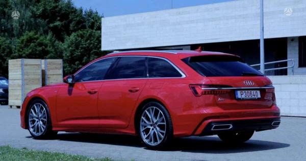 Red Audi A6 2022 in Vilnius, with an engine capacity of 1.98 L and mileage of 139 thousand km for 32400 €, photo 6 on AUTOMOTO.COM.LV