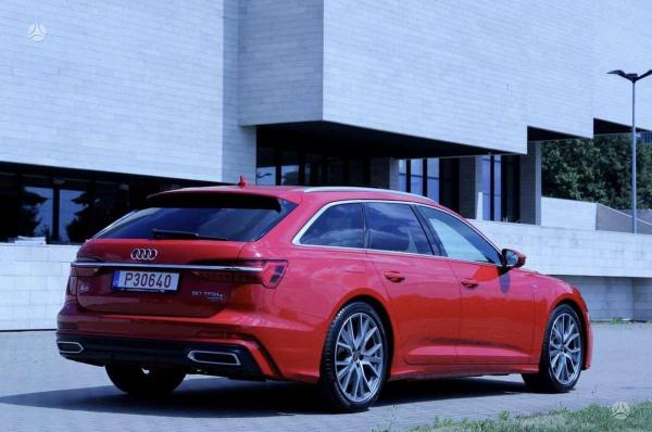 Red Audi A6 2022 in Vilnius, with an engine capacity of 1.98 L and mileage of 139 thousand km for 32400 €, photo 8 on AUTOMOTO.COM.LV