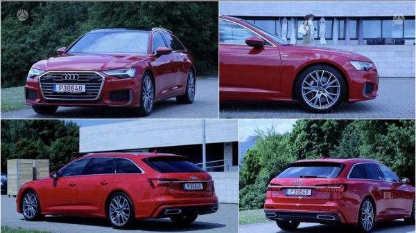 Red Audi A6 2022 in Vilnius, with an engine capacity of 1.98 L and mileage of 139 thousand km for 32400 €, photo 9 on AUTOMOTO.COM.LV