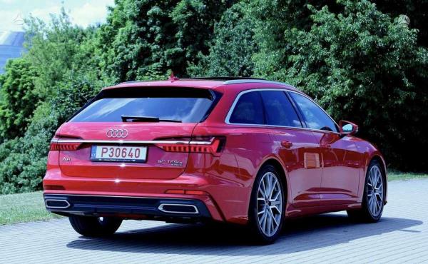 Red Audi A6 2022 in Vilnius, with an engine capacity of 1.98 L and mileage of 139 thousand km for 32400 €, photo 10 on AUTOMOTO.COM.LV