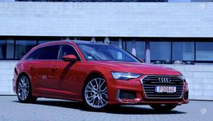 Red Audi A6 2022 in Vilnius, with an engine capacity of 1.98 L and mileage of 139 thousand km for 32400 €, photo 14 on AUTOMOTO.COM.LV