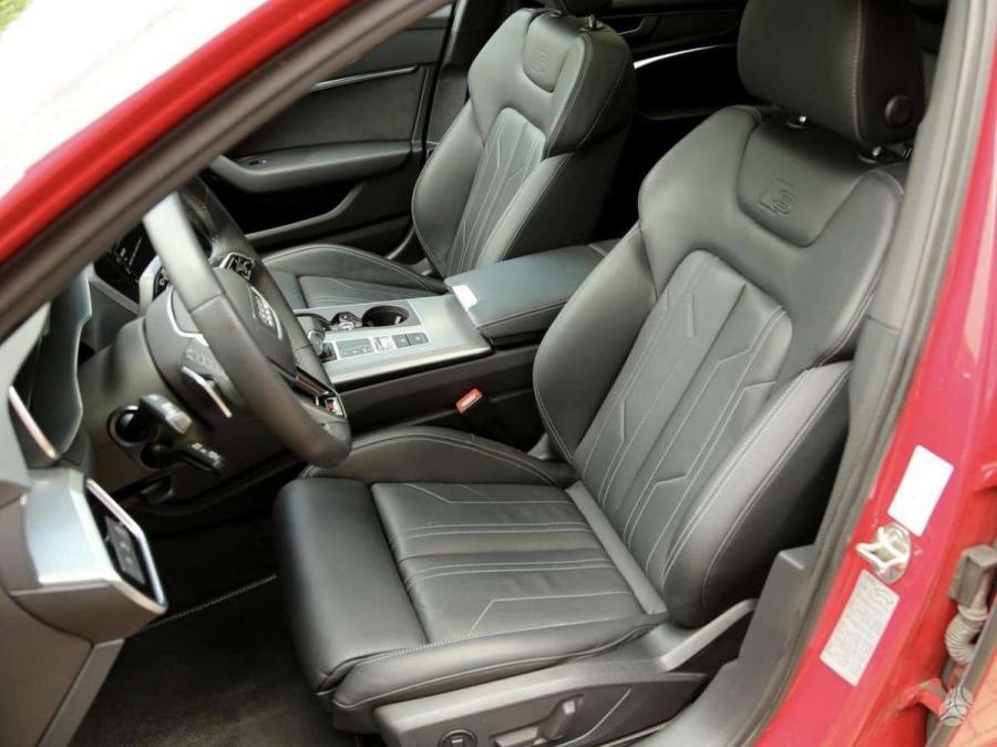 Red Audi A6 2022 in Vilnius, with an engine capacity of 1.98 L and mileage of 139 thousand km for 32400 €, photo 21 on AUTOMOTO.COM.LV