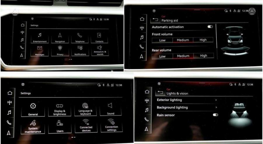 Red Audi A6 2022 in Vilnius, with an engine capacity of 1.98 L and mileage of 139 thousand km for 32400 €, photo 28 on AUTOMOTO.COM.LV