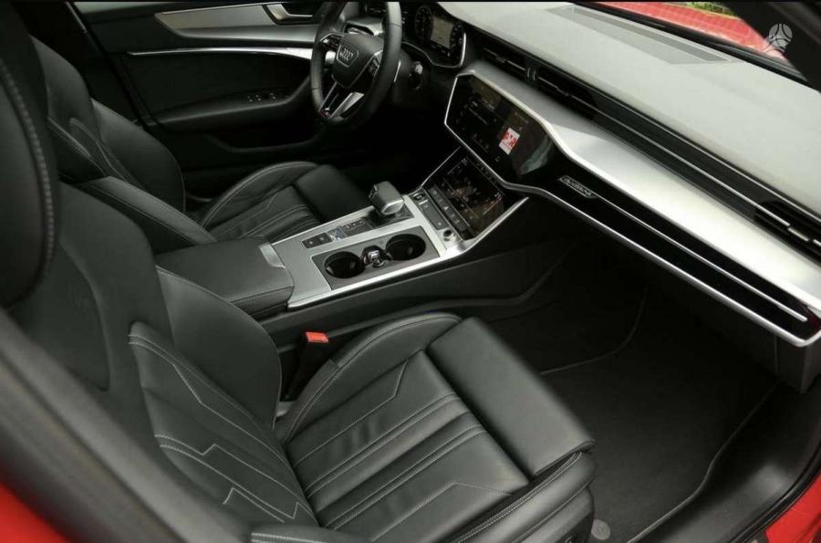 Red Audi A6 2022 in Vilnius, with an engine capacity of 1.98 L and mileage of 139 thousand km for 32400 €, photo 31 on AUTOMOTO.COM.LV