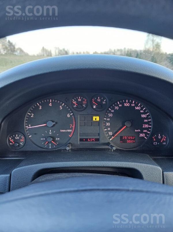 Audi A6 1997 in Ludza, with an engine capacity of 2.40 L and mileage of 297 thousand km for 550 €, photo 6 on AUTOMOTO.COM.LV
