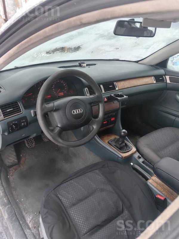Audi A6 1998 in Riga, with an engine capacity of 2.40 L and mileage of 335 thousand km for 990 €, photo 4 on AUTOMOTO.COM.LV