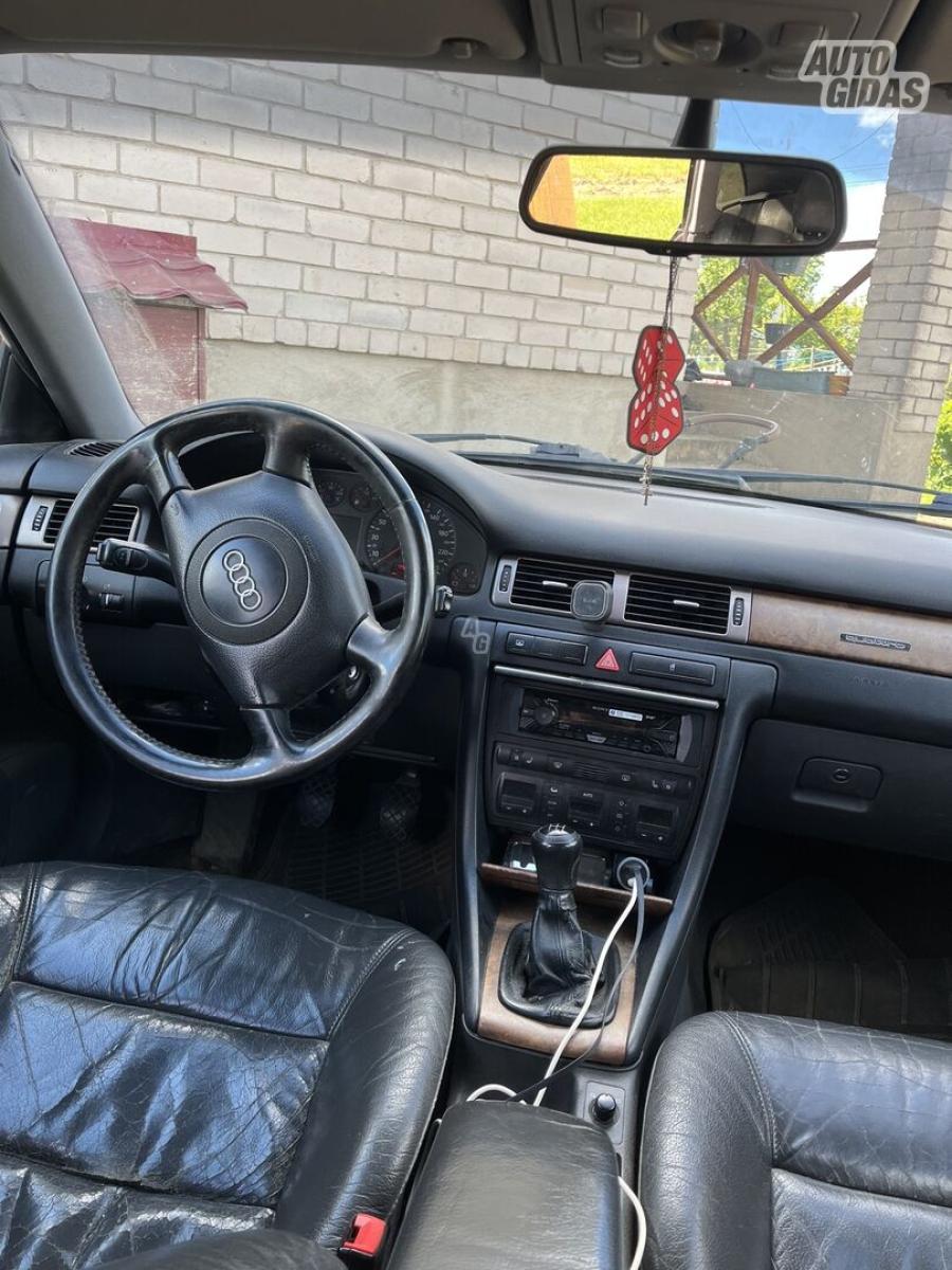 Audi A6 1998 in Vilnius, with an engine capacity of 2.80 L and mileage of 497 thousand km for 1100 €, photo 6 on AUTOMOTO.COM.LV