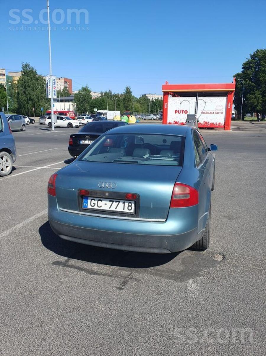 Audi A6 1998 Rīga, ar dzinēja tilpumu 2.40 L un nobraukumu 207 tūkst. km par 1000 €, foto 6 vietnē AUTOMOTO.COM.LV