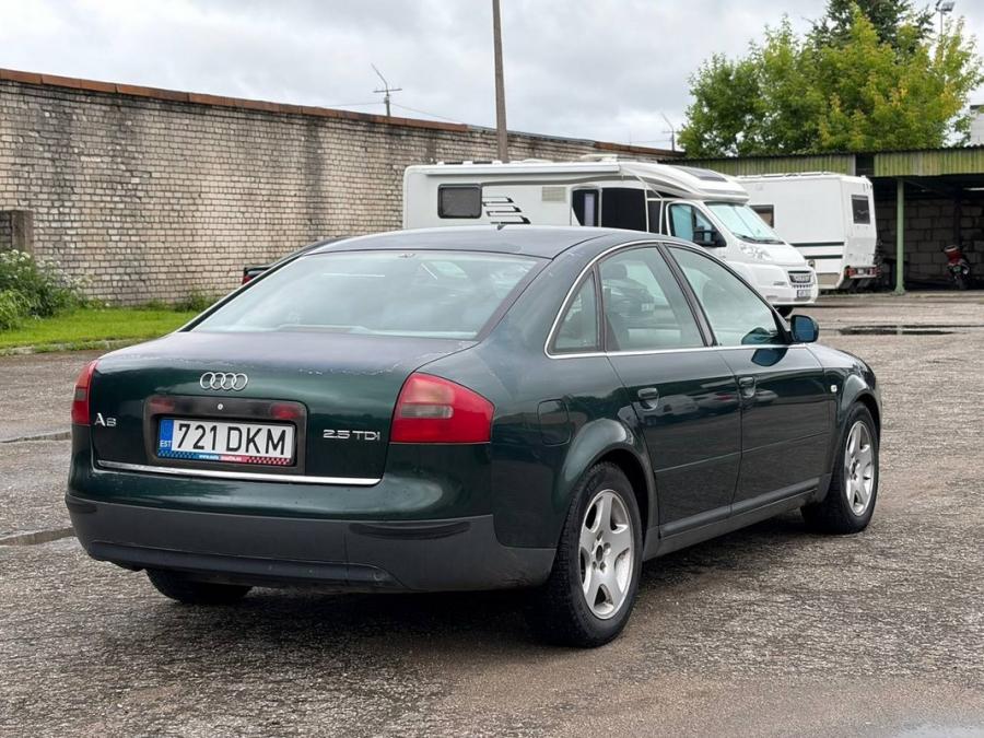 Audi A6 1998 in Narva, with an engine capacity of 2.50 L and mileage of 267 thousand km for 890 €, photo 12 on AUTOMOTO.COM.LV