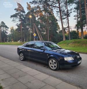 Audi A6 1998 Viļņa, ar dzinēja tilpumu 1.90 L un nobraukumu 400 tūkst. km par 1350 €, foto  vietnē AUTOMOTO.COM.LV