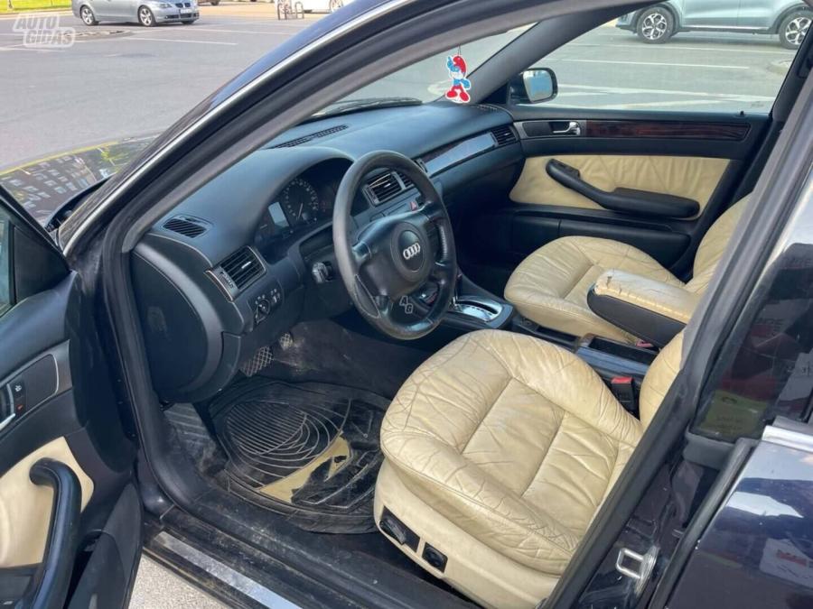 Audi A6 2000 in Vilnius, with an engine capacity of 1.90 L and mileage of 395 thousand km for 850 €, photo 10 on AUTOMOTO.COM.LV