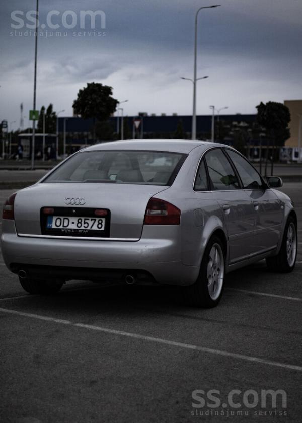 Audi A6 2001 in Riga, with an engine capacity of 3.00 L and mileage of 255 thousand km for 1990 €, photo 4 on AUTOMOTO.COM.LV