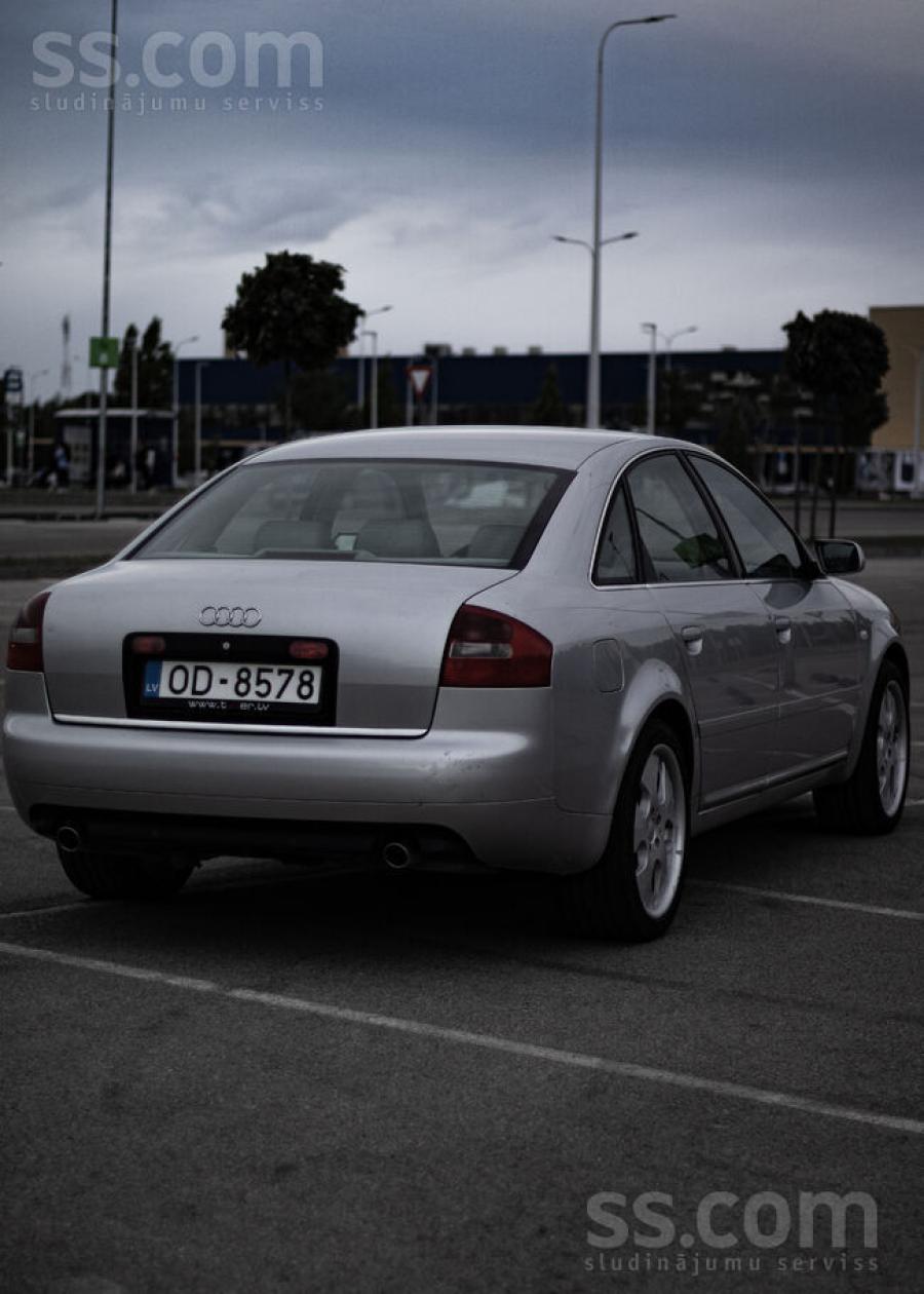 Audi A6 2001 in Riga, with an engine capacity of 3.00 L and mileage of 255 thousand km for 1990 €, photo 4 on AUTOMOTO.COM.LV