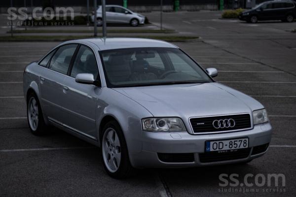 Audi A6 2001 in Riga, with an engine capacity of 3.00 L and mileage of 255 thousand km for 1990 €, photo 6 on AUTOMOTO.COM.LV