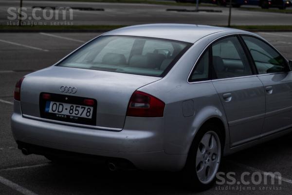 Audi A6 2001 in Riga, with an engine capacity of 3.00 L and mileage of 255 thousand km for 1990 €, photo 8 on AUTOMOTO.COM.LV