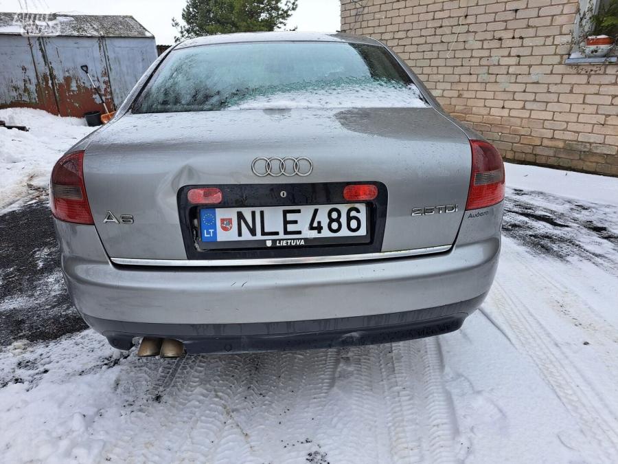 Audi A6 2002 in Radviliskis, with an engine capacity of 2.50 L and mileage of 325 thousand km for 680 €, photo 3 on AUTOMOTO.COM.LV
