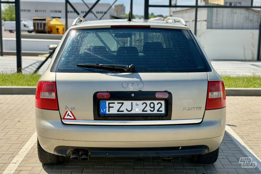 Audi A6 2002 Kauņa, ar dzinēja tilpumu 2.50 L un nobraukumu 300 tūkst. km par 500 €, foto 7 vietnē AUTOMOTO.COM.LV
