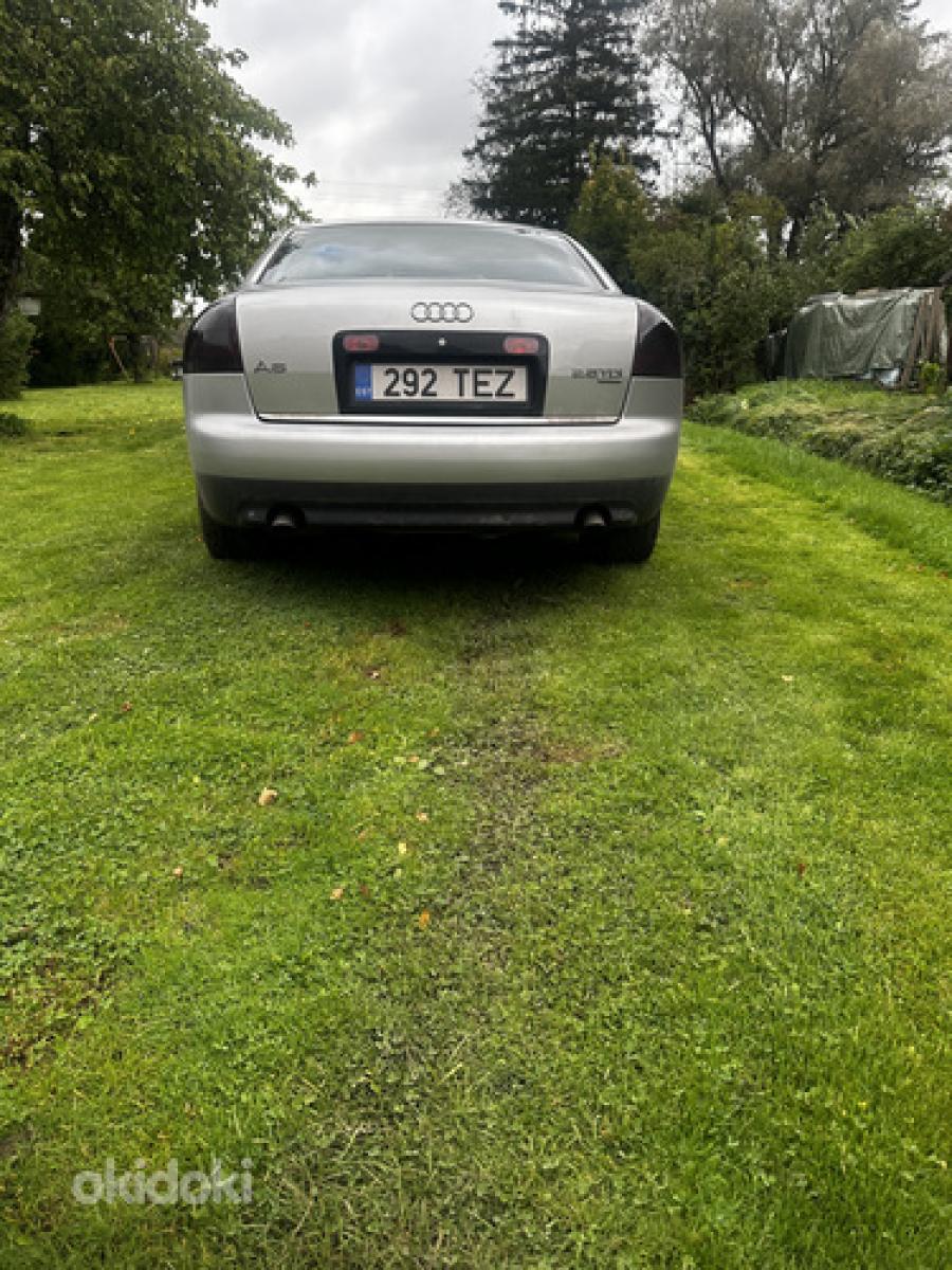Audi A6 2002 in Sindi, with an engine capacity of 0.13 L and mileage of 0 thousand km for 1400 €, photo 5 on AUTOMOTO.COM.LV