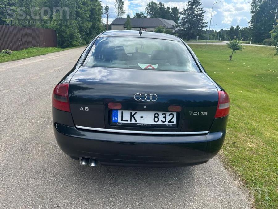 Audi A6 2002 in Rezekne, with an engine capacity of 1.90 L and mileage of 310 thousand km for 1600 €, photo 6 on AUTOMOTO.COM.LV