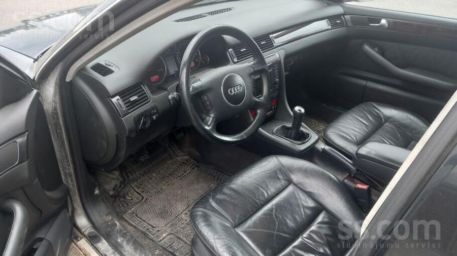 Audi A6 2003 Aizkraukle, ar dzinēja tilpumu 2.50 L un nobraukumu 318 tūkst. km par 1500 €, foto 5 vietnē AUTOMOTO.COM.LV