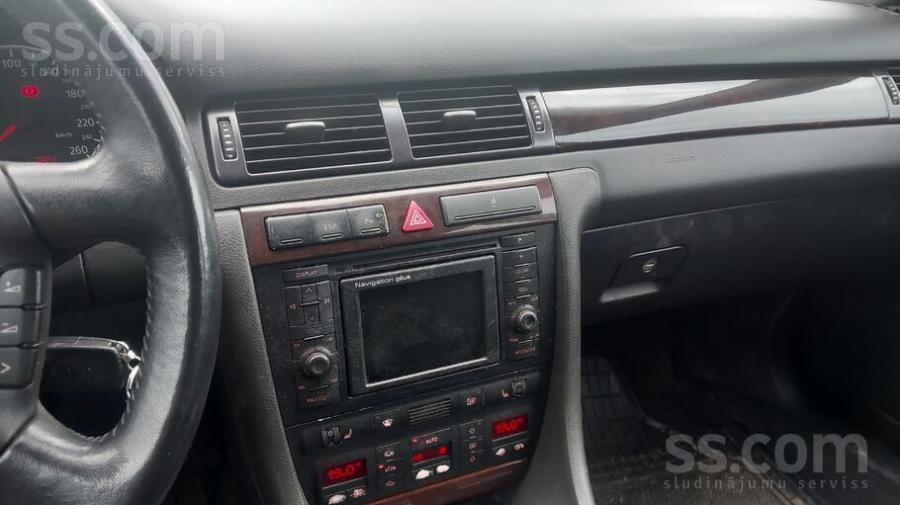 Audi A6 2003 Aizkraukle, ar dzinēja tilpumu 2.50 L un nobraukumu 318 tūkst. km par 1500 €, foto 6 vietnē AUTOMOTO.COM.LV