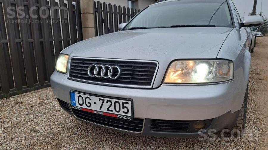 Audi A6 2004 Daugavpils, ar dzinēja tilpumu 1.90 L un nobraukumu 319 tūkst. km par 1850 €, foto 1 vietnē AUTOMOTO.COM.LV