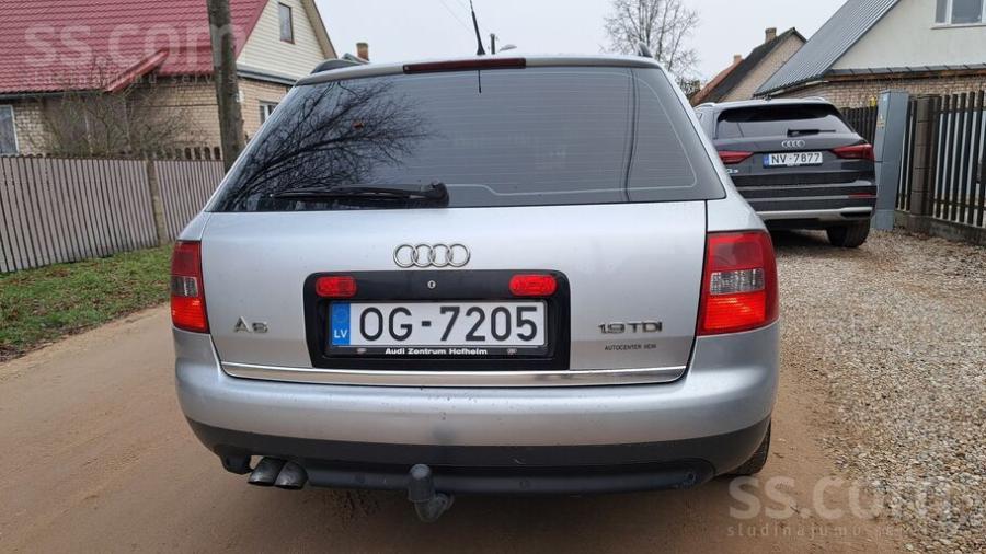 Audi A6 2004 Daugavpils, ar dzinēja tilpumu 1.90 L un nobraukumu 319 tūkst. km par 1850 €, foto 6 vietnē AUTOMOTO.COM.LV