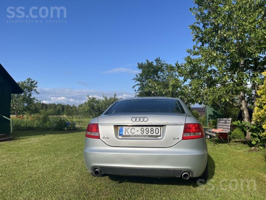 Audi A6 2005 in Jekabpils, with an engine capacity of 2.40 L and mileage of 441 thousand km for 1400 €, photo 2 on AUTOMOTO.COM.LV