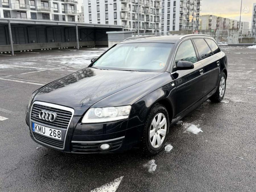 Audi A6 2005 in Vilnius, with an engine capacity of 2.70 L and mileage of 323 thousand km for 2700 €, photo 1 on AUTOMOTO.COM.LV